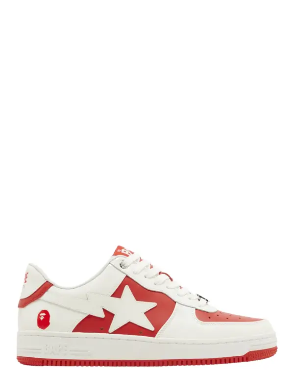 BAPE Bapesta #6 Patent Leather Pack - Red