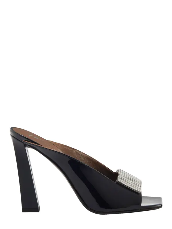 GIUSEPPE ZANOTTI 105mm Gz Mya Sparkle Sandals - Black