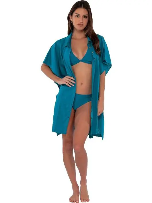 SUNSETS Shore Thing Tunic - Avalon Teal