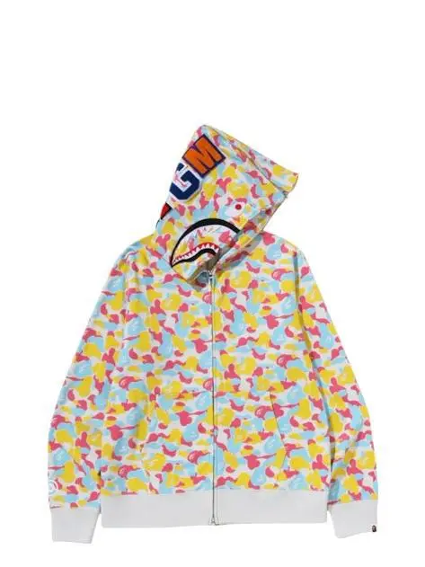 BAPE Store Sanya Separate Shark Full Zip Hoodie - Multicolor