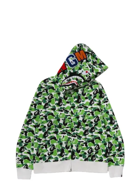 BAPE Shark Full Zip Hoodie - Multicolor
