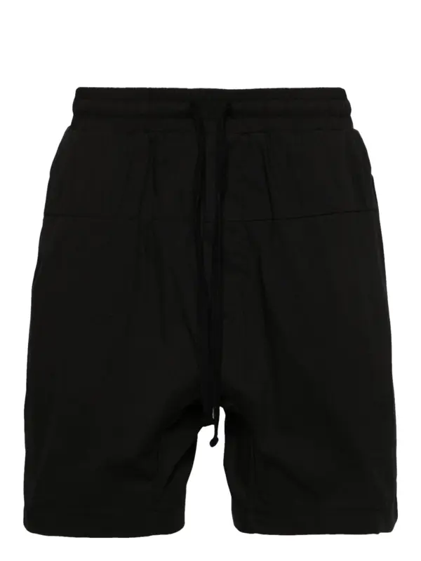 THOM KROM Drop-crotch Shorts - Black