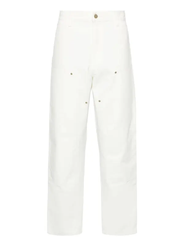 Carhartt Work In Progress Double Knee Straight-leg Trousers - Neutrals