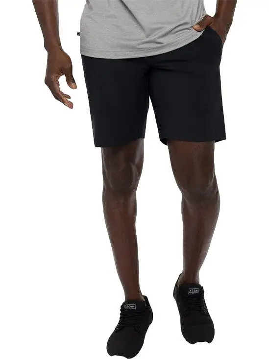 Travis Mathew Open To Close Tech Chino Shorts - Black