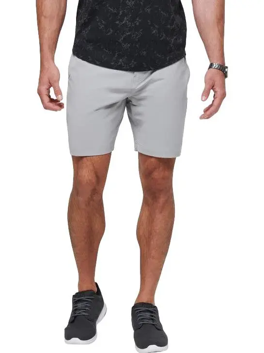Travis Mathew Open To Close Tech Chino Shorts - Heather Sleet
