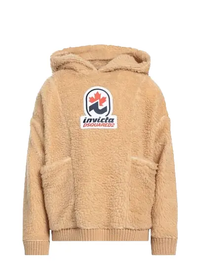 INVICTA X DSQUARED2 Sherpa Fleece Sweatshirt - Beige