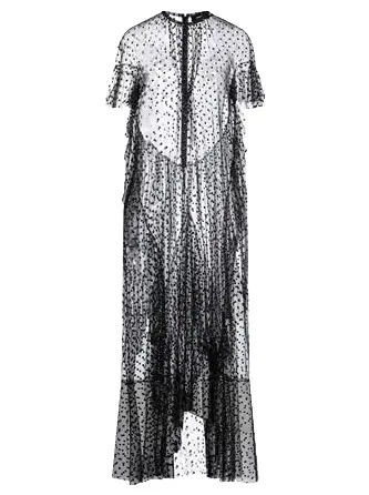 Dsquared2 Flared Midi Dress - Black