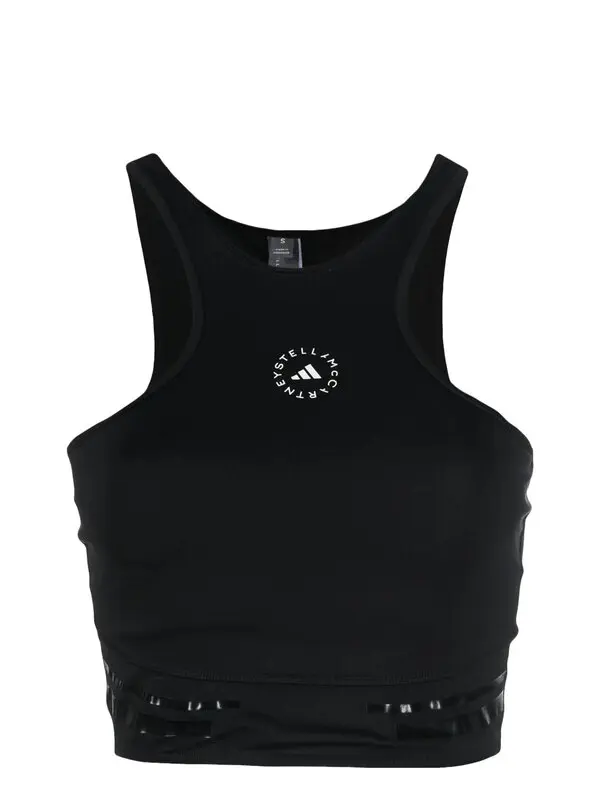 Adidas By Stella McCartney Asmc Tpa Cr H.r. Top - Black