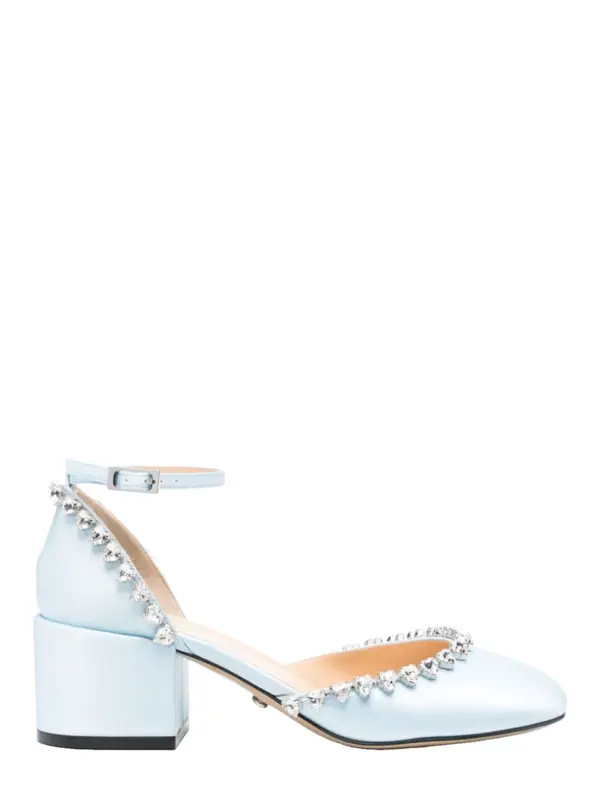 Mach & Mach Audrey 55mm Pumps - Blue