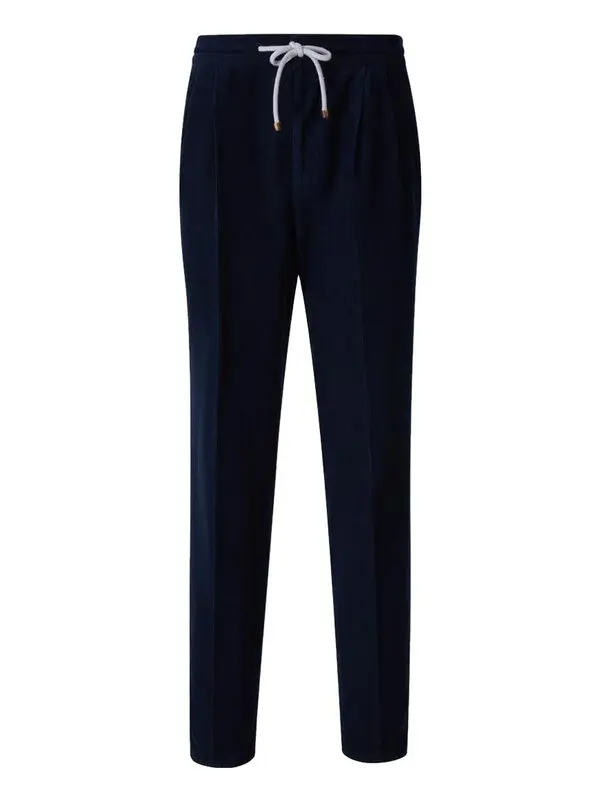 Brunello Cucinelli Corduroy Trousers - Navy Blue