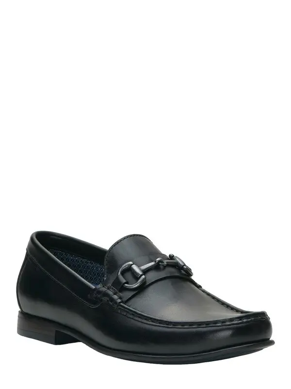 Vince Camuto Caelan Moc Toe Bit Loafer - Black