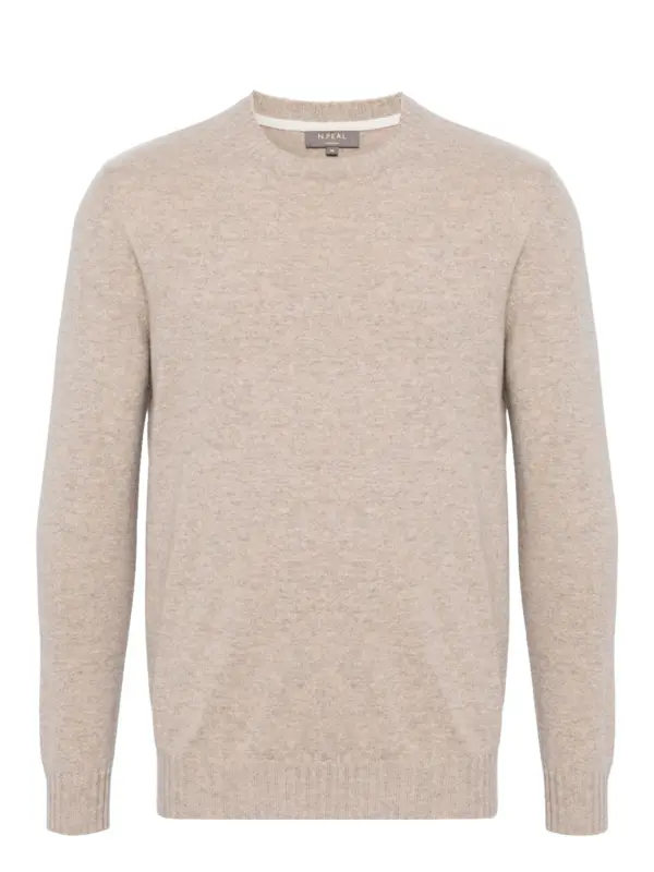 N.peal Shoreditch Organic Cashmere Jumper - Neutrals