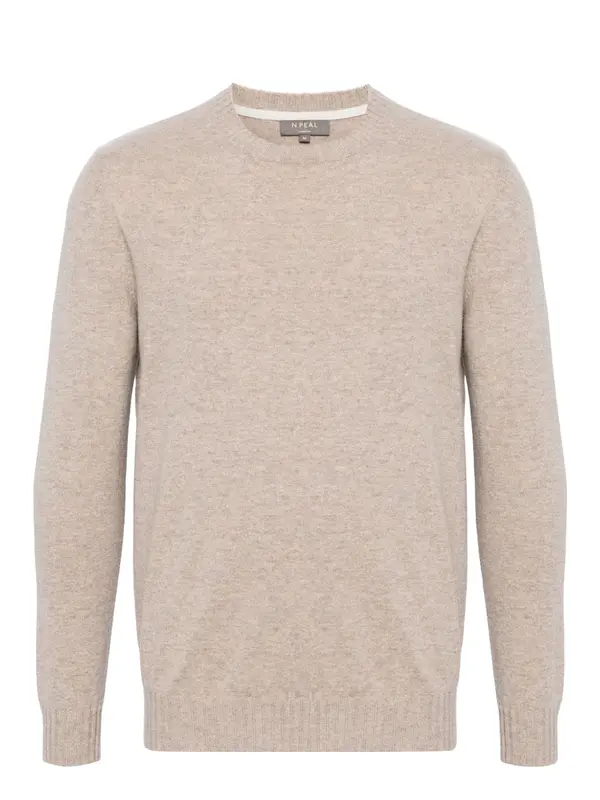 N.peal Shoreditch Organic Cashmere Jumper - Neutrals