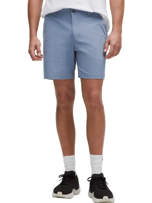 Lululemon Abc Classic-fit 7" Short - Washed Denim