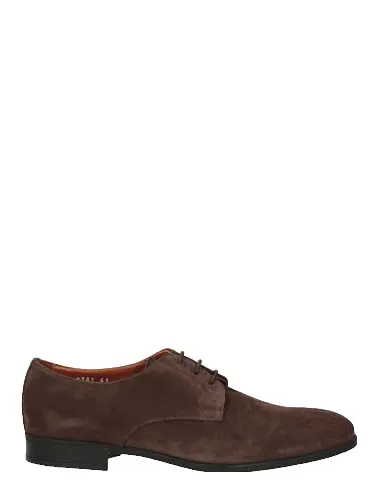 DOUCAL'S Leather Derby Shoes - Brown
