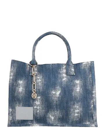 Sandro Denim Shopper Bag - Blue