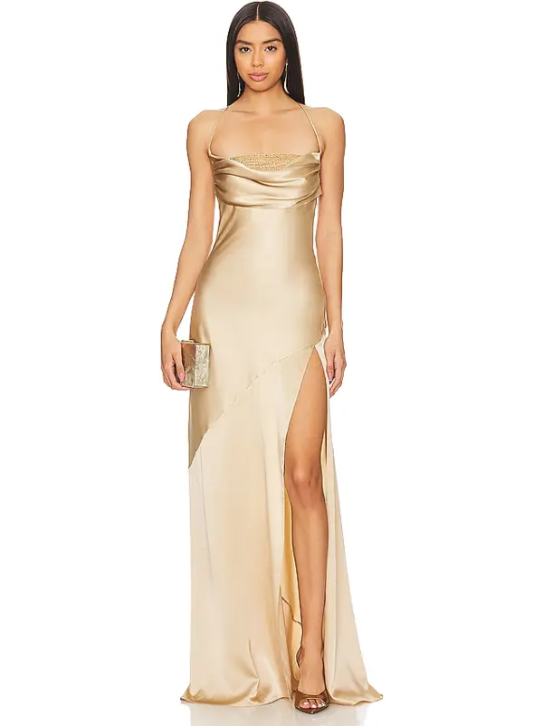 Retrofete Emery Dress - Nude