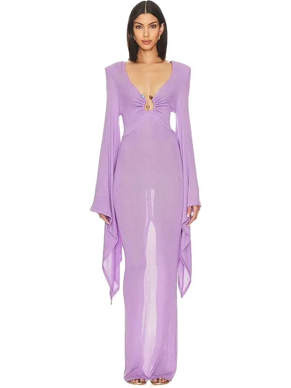 Bronx And Banco Talia Dress - Lilac