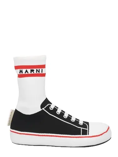Marni Textile Ankle Sock Boots - Black