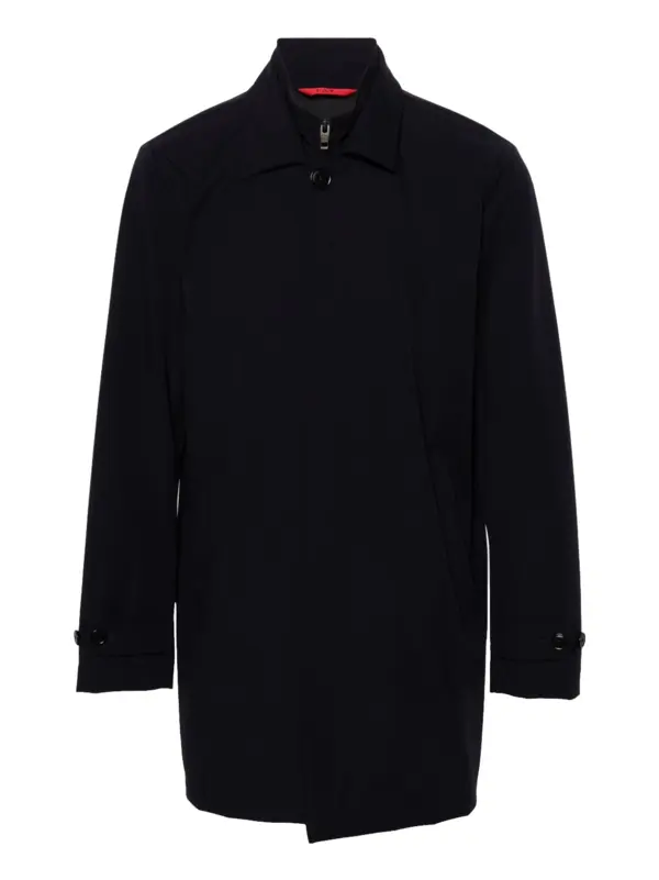 FAY Layered Coat - Blue