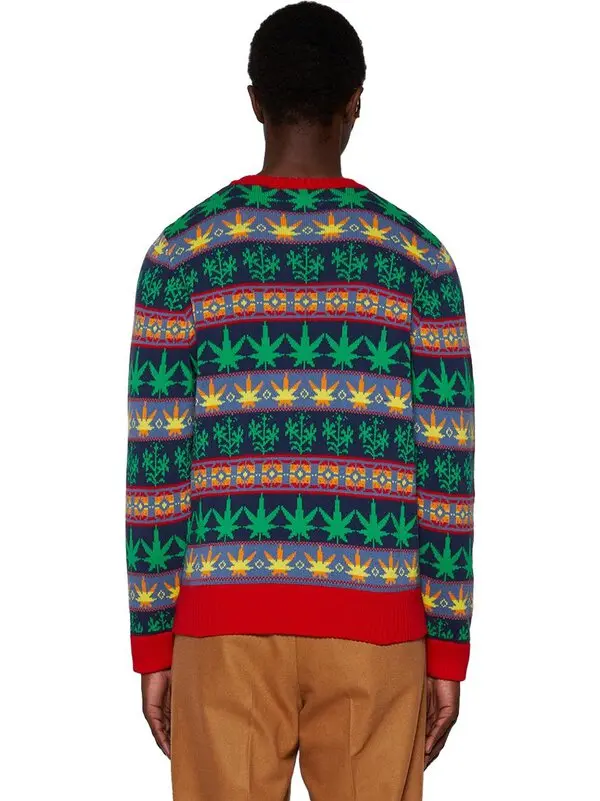 BODE Marin Jacquard Sweater - Multicolor