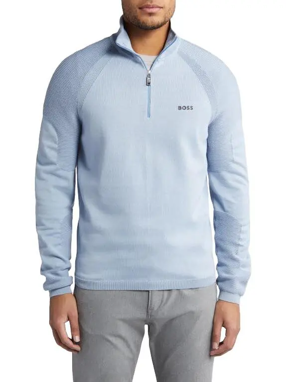 Hugo Boss Perform-x Quarter Zip Pullover - Open Bu