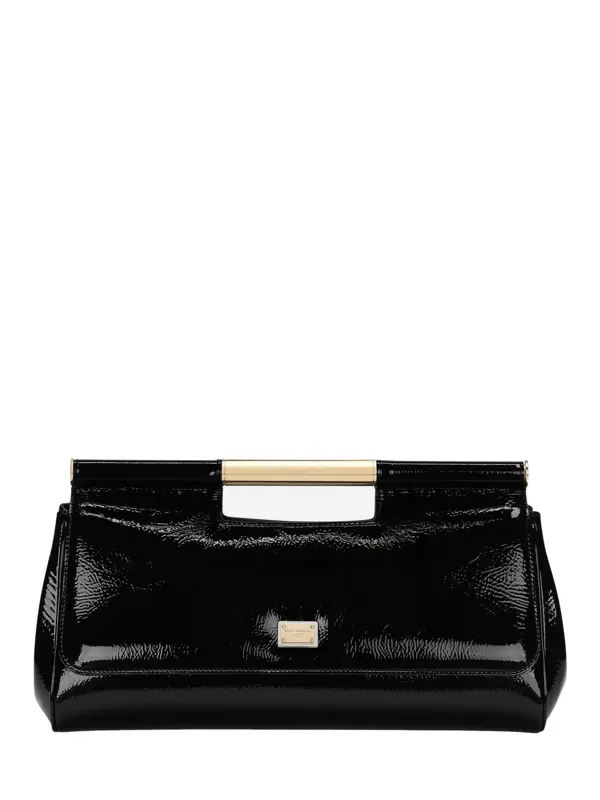 Dolce & Gabbana Large Sicily Clutch - Black