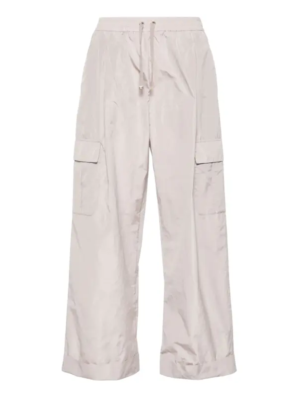 Herno Drawstring-fastening Trousers - Grey