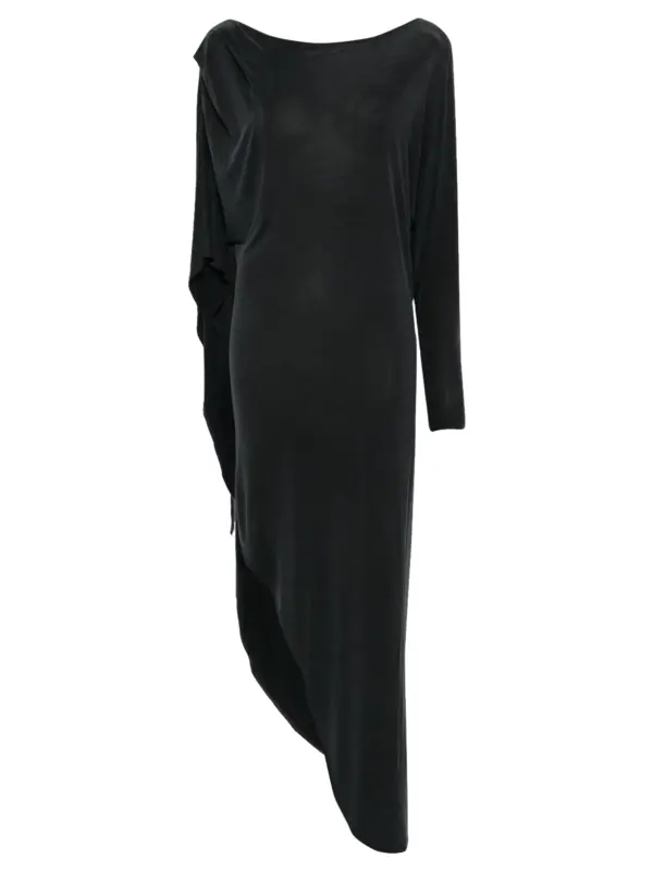 REV Nomi One-shoulder Midi Dress - Grey
