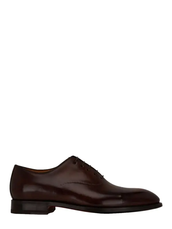 Bontoni Vittorio Leather Oxford Shoes - Brown