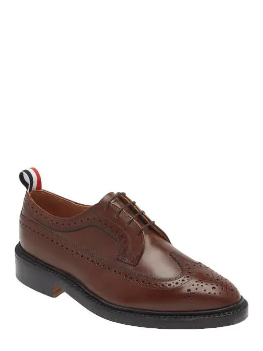Thom Browne Classic Longwing Derby - Brown