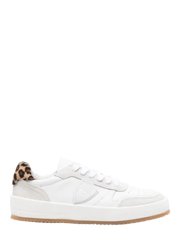 Philippe Model Temple Leather Sneakers - White