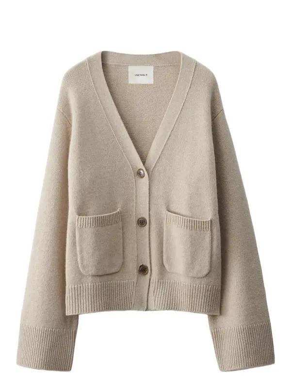 LISA YANG STORE The Danni Cashmere Cardigan - Sand
