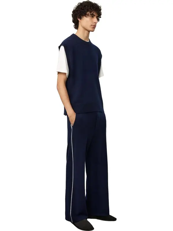 LISA YANG STORE The Dennis Vest - Navy