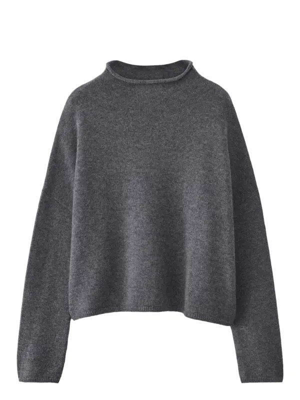 LISA YANG STORE Sandy Cashmere Sweater - Graphite