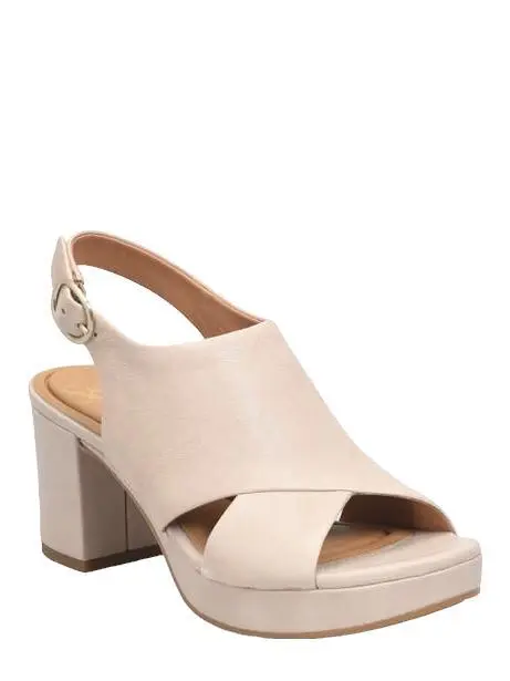 SOFFT Liv Slingback Platform Sandal - Tapioca