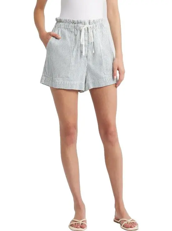 Rails Foster Denim Shorts - Indigo Railroad Stripe