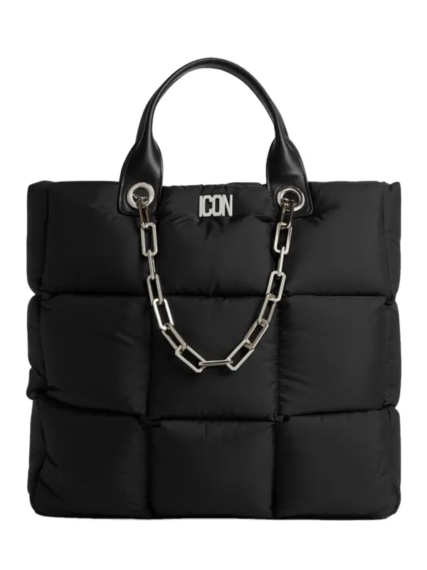 Dsquared2 Icon Quilted Tote - Black
