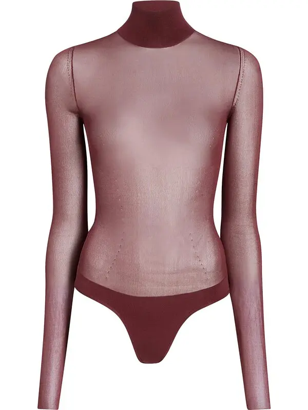 Khaite Tallin Bodysuit - Burgundy