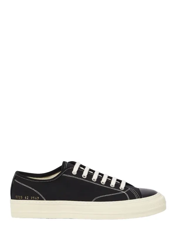 COMMON PROJECTS Tournament Canvas Sneakers - Black