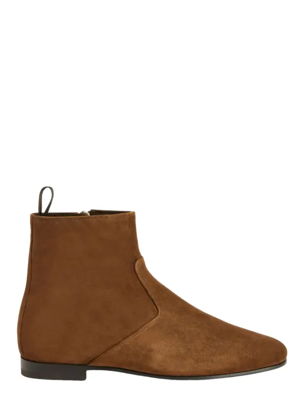 GIUSEPPE ZANOTTI Ron Suede Ankle Boots - Brown