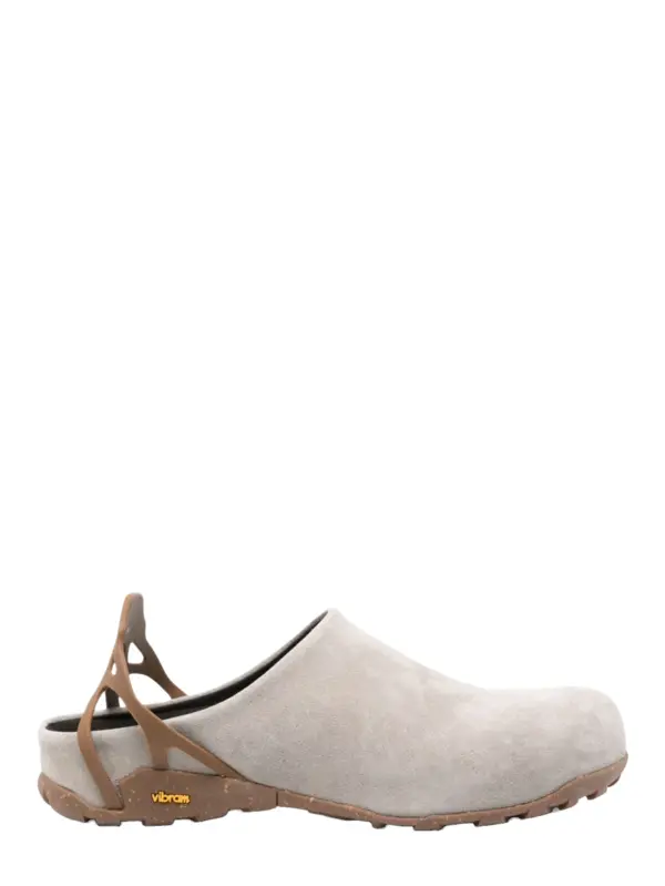 ROA Fedaia Suede Slides - Grey