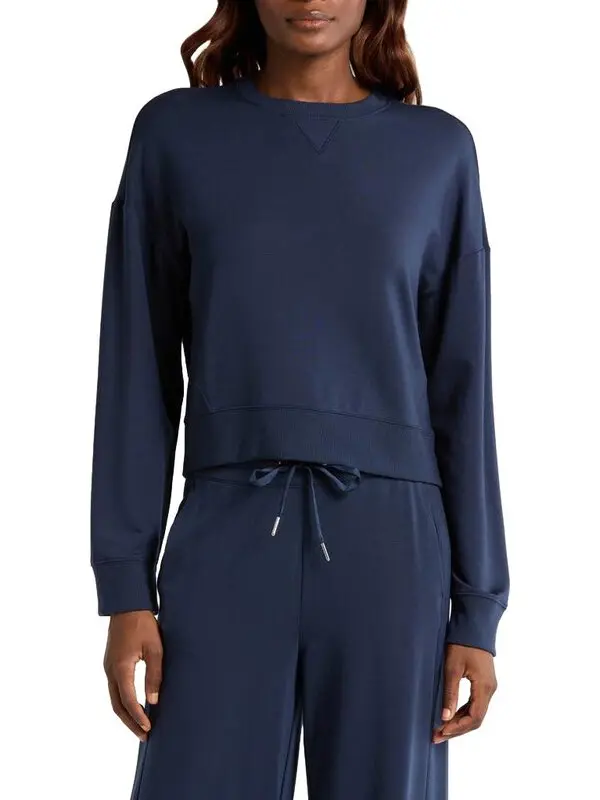 Travis Mathew Cloud Sweatshirt - Navy Blazer