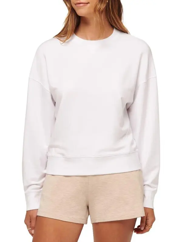 Travis Mathew Cloud Sweatshirt - White
