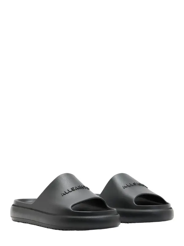 All Saints Dune Slide Sandal - Black