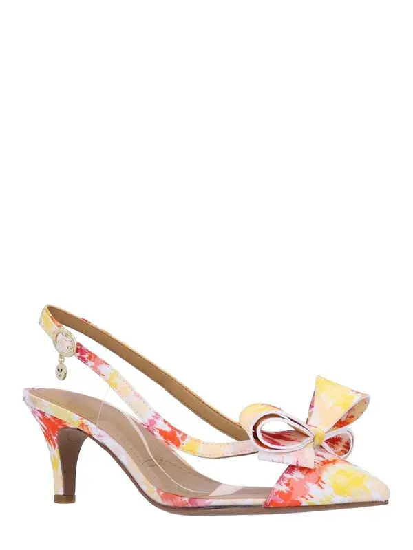 J. Reneé Calista Slingback Pumps - Clear/warm