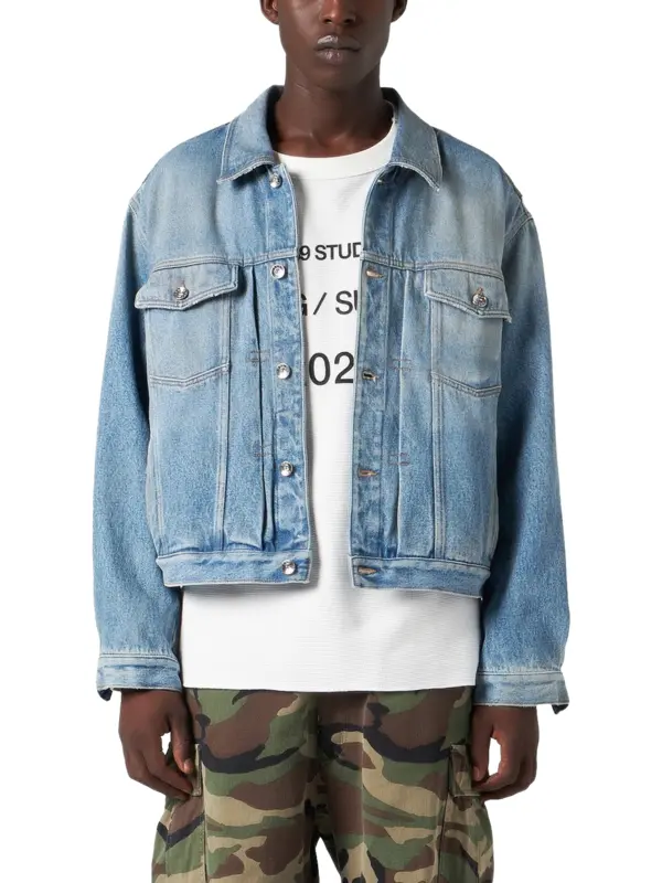 1989 STUDIO 50s Rodeo Denim Jacket - Light Blue