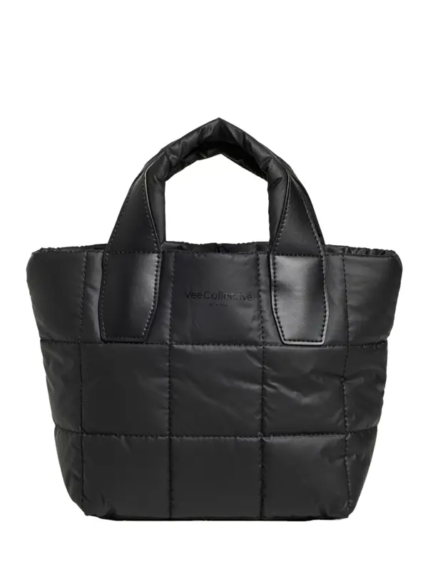 VEE COLLECTIVE Porter Mini Tote Bag - Matt Black