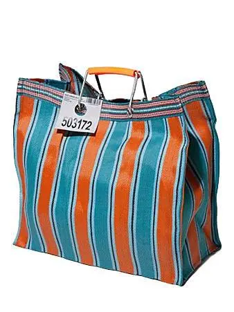 PUEBCO Recycled Plastic Square Bag - Orange