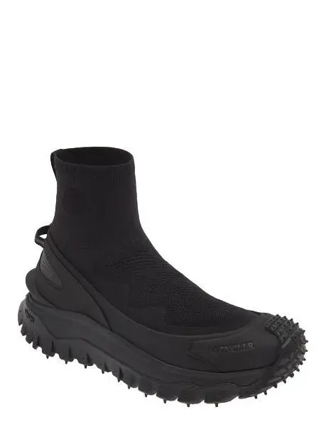 Moncler Trailgrip Sock Sneakers - Black